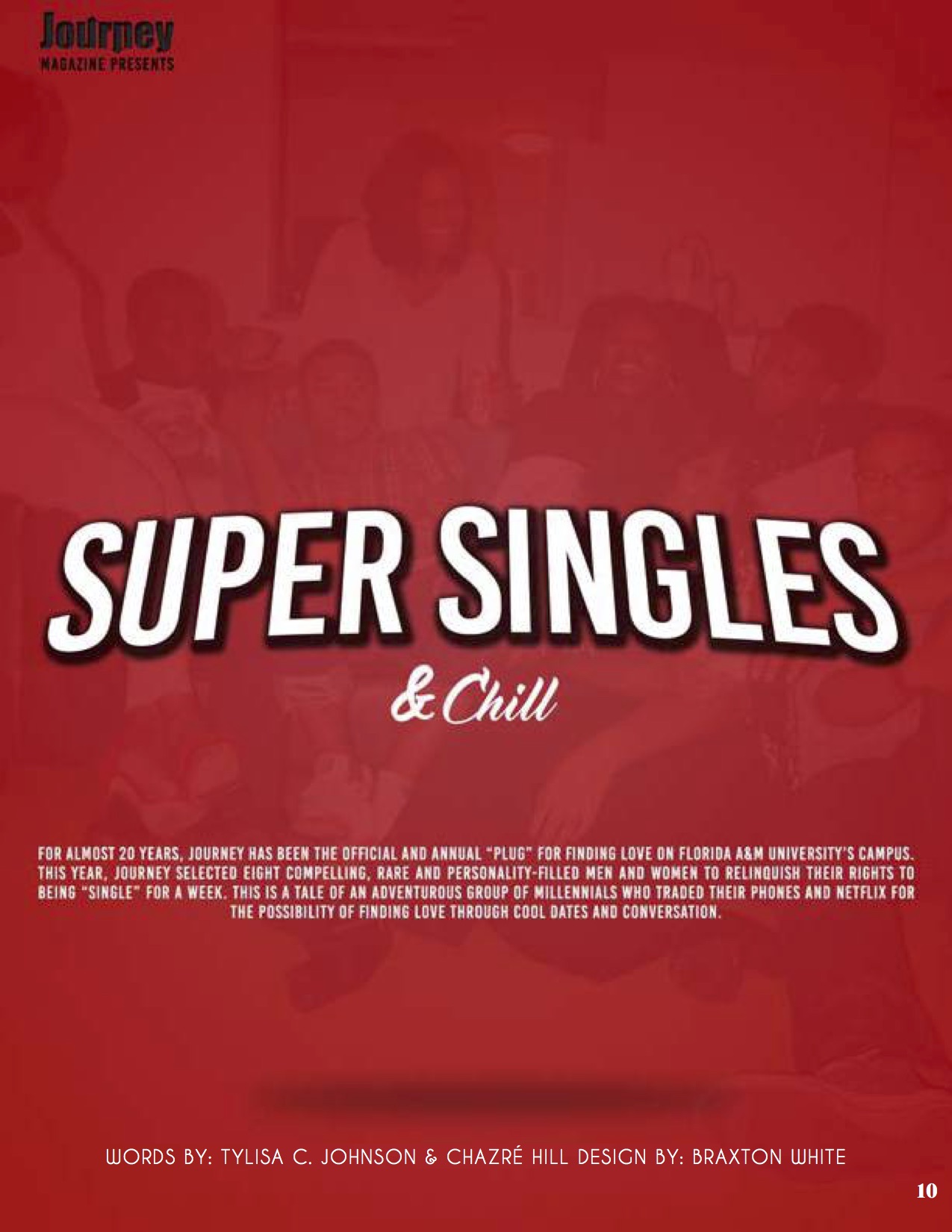 SUPER SINGLES 2016: Super Singles & Chill - Journey Magazine