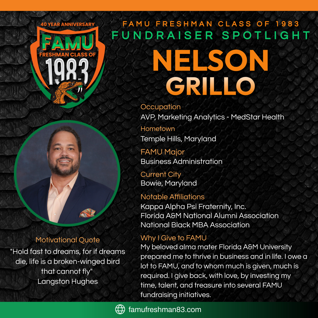 FAMU Freshman Class of 1983’s 40th Reunion: Coming Home and Giving Back ...