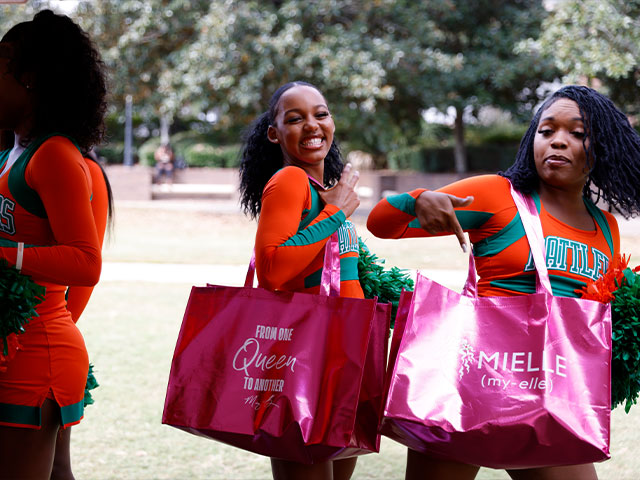 FAMU Cheer’s Trailblazing Partnership with Mielle - Journey Magazine